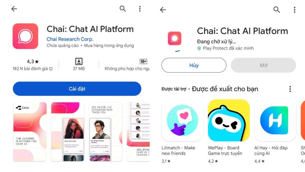 Chai AI là gì? Hướng dẫn cách tải Chai AI trên điện thoại
